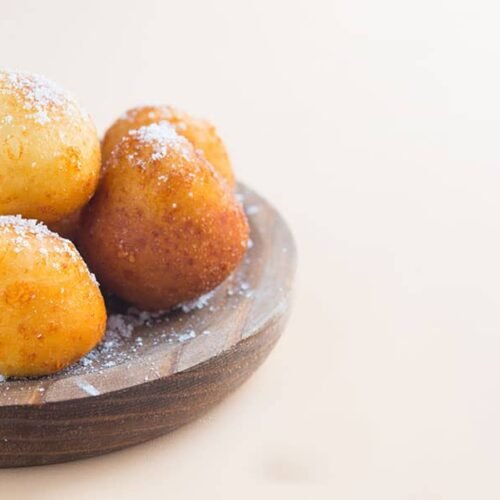 Sweet Mouses (Spoon Doughnuts) - Traditional Recipes from the Balkans