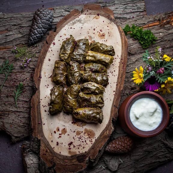 Greek Stuffed Vines Leaves (Dolmadakia) - Traditional Recipes from the ...