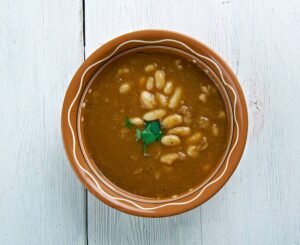 Traditional Bulgarian Bean Soup (Bob Chorba) - Traditional Recipes from ...